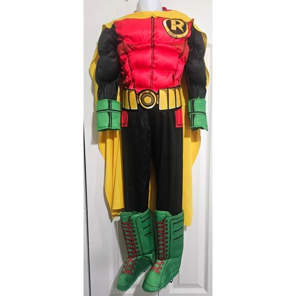 Rubie's | Costumes | Dc Comics Batman Robin Muscle Costume Cape ...